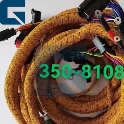 China Construction Machinery And Equipment E390D Excavator Wiring Harness Part No. 350-8108 for sale