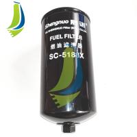 China 160604020055B Fuel Filter For SY135 Excavator Parts for sale