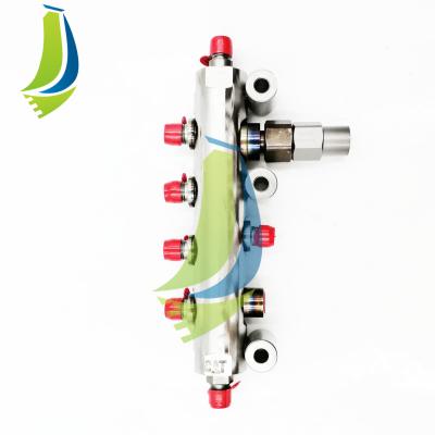 China 438-3416 Common Fuel Rail Assembly 4383416 For C6.4 Engine E320D Excavator Parts for sale