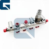 China 4383416 438-3416 C6.4 Engine Fuel Rail For E320D Excavator for sale
