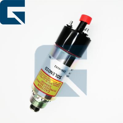 China 155-4652 1554652 24V Solenoid Valve Diesel Engine Stop Valve For E320B E325 for sale