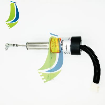 China 4911834 Fuel Shutoff Solenoid 491-1834 For 963D Truck for sale