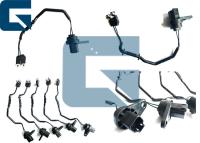 China PC400-7 PC450-7 Excavator Accessories Diesel Engine Injector Wire Harness 6156-81-9110 for sale