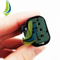 China 281-8804 2818804 3 Pin Connector Plug For E320D Excavator Parts for sale
