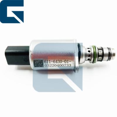 China 611-6430 6116430 Solenoid Valve for E320C E320GC Excavator for sale