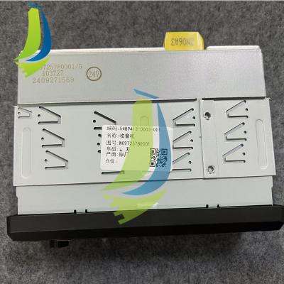 China WG9725780001 MP3 Radio For Truck Parts for sale
