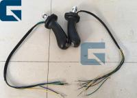 China Geniune Hyundai Excavator Parts R-9 Joystick Handle / Manipulation Handle With 4 Buttons for sale