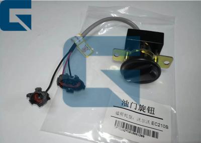 China Excavator Spare Parts EC210B Throttle Knob Switch For Throttle Accelerator Motor for sale