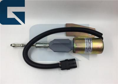 China 4BT Engine Part Stop Excavator Solenoid Valve 3991168 Flameout Switch 24V DC for sale