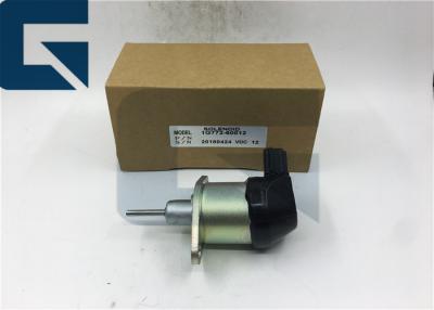 China 12V Fuel Shut Off Solenoid / Excavator Solenoid Valve 17208-60014 17208-60012 for sale
