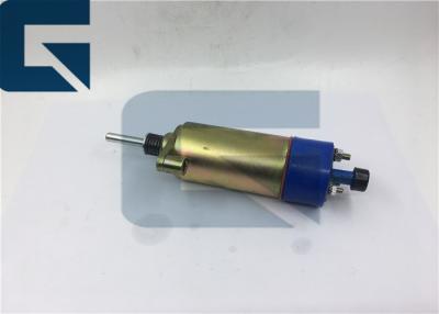 China E330 E330B E330C Excavator Engine Parts , Fuel Flameout Stop Shutoff Solenoid Valve 155-4653 1554653 for sale