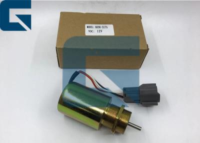 China Excavator Diesel Engine Parts 12V / 24V Solenoid Valve A036-3175 Flameout Switch for sale