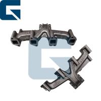 China 4BD1 4BG1 Engine Exhaust Manifold for EX120 Excavator Parts for sale
