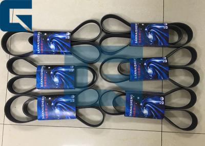 China EC160B EC210B Excavator Engine Fan Belt 11709635 VOE11709635 10PK1490 for sale