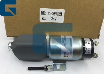 China 24V Shut Off Solenoid Valve 1751-2467UIBIS5A 3846274 For S6K E200B E320 HD700-5 for sale