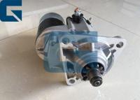 China SH200-3 EX200-5 ZX200-5 Excavator Engine Parts 6BG1 Starter Motor 24V 4.5KW 11T for sale