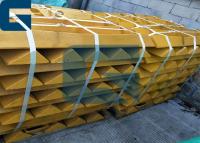 China Excavator Undercarriage Spare Parts D6H Swamp Track Shoe Plate for sale