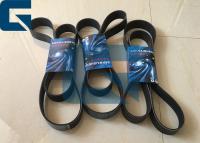 China Excavator Engine Parts D6D D6E D7E Engine Belt 10PK1713 10PK1470 10PK1487 for sale