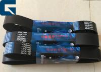 China Excavator Engine Parts D6D D6E D7E Engine Belt 10PK1713 10PK1470 10PK1487 for sale