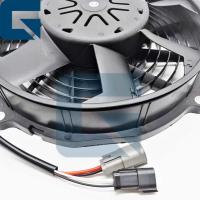 China 637-6650 6376650 Blade Axial Suction Fan for 320GC 323GC Excavator for sale