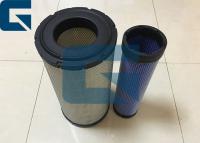 China PC200-7 Excavator Engine Parts Air Filter Element 600-185-3110 600-185-3111 for sale
