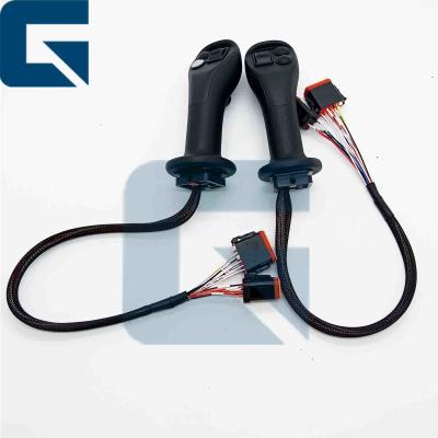 China 611-7548 611-7549 4-Button Left and Right Hand Joystick Fit for E320GC/E324GC/E330GC Excavator for sale