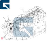 China 456-3509 4563509 Fuel Injector for Excavator C9.3 Engine 336E /336F /340F /966M Construction Machinery Parts for sale