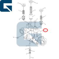 China 281-1750 2811750 for E345D L/ 966H/ 972H/ 980C Excavator Oil Filter Seat Assembly for Construction Machinery for sale