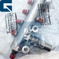 China 438-3416 4383416 C6.4 Engine Fuel Common Rail For E320D Excavator Spare Parts for sale