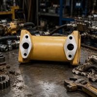 China 7N-0128 7N0128 Oil Cooler Core for 120G 130G for sale