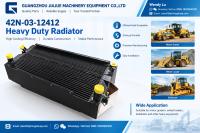 China 42N-03-12412 Heavy Duty Radiator Excavator Cooling Unit Industrial Compressor Part for WB93R Backhoe Loader for sale
