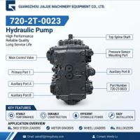 China 720-2T-0023 7202T0023 Hydraulic Pump 720-2T-00150 for SK815-5/ SK818-5 Skid Steer Loader Replacement Pump for sale