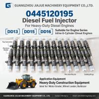 China 0445120195 Diesel Fuel Injector for DD13 DD15 DD16 Engine Used Loader Parts Replacement for sale