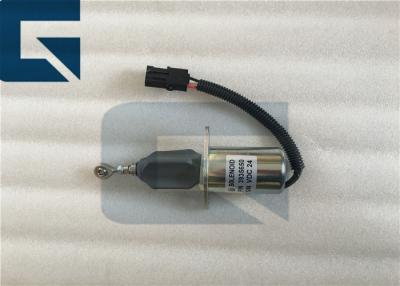 China 3935650 Excavator Engine Parts 24V Shut Off Solenoid / Shutdown Solenoid For 6CT for sale