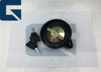 China Locking Fuel Tank Cap Excavator Accessories For JS200 Black Color for sale