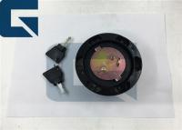 China Locking Fuel Tank Cap Excavator Accessories For JS200 Black Color for sale
