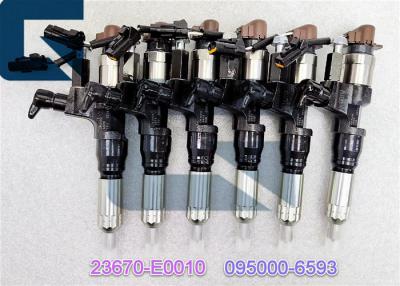 China Common Rail Fuel Injector Assy 23670-E0010 / 095000-6593 for sale