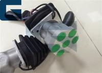 China Excavator Cabin Parts Joystick Controller , Control lever Joystick Handle Assy for sale
