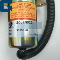 China 3935650 24V Stop Solenoid Valve For Diesel 4B 6B 6C Engine for sale