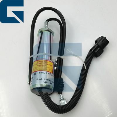 China Hydraulic 11N6-66090 11N666090 Stop Solenoid Valve For R215-9 Excavator for sale