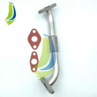 China 365-4584 Excavator Parts Turbocharger Oil Return Pipe 3654584 For C7.1 Engine for sale