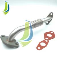 China 365-4584 Excavator Parts Turbocharger Oil Return Pipe 3654584 For C7.1 Engine for sale