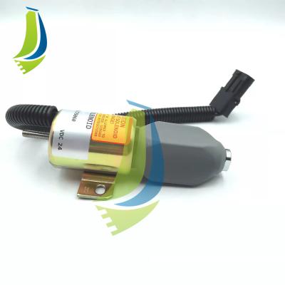 China 332/J5060 Fuel Shutdown Solenoid Valve 24V For JS130 JS160 Excavator for sale