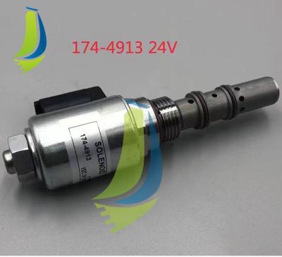 China 174-4913 24V Electric Parts Solenoid Valve 1744913 For 950G 980H Loader for sale