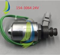 China 154-3064 24V Electric Parts Solenoid Valve 1543064 For 120H 140H Motor Grader for sale