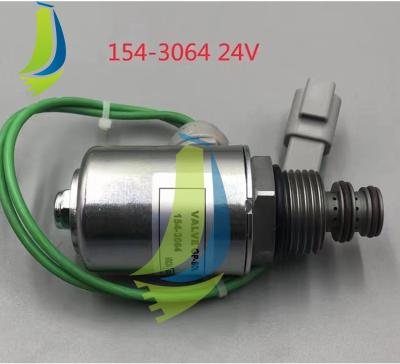 China 154-3064 24V Electric Parts Solenoid Valve 1543064 For 120H 140H Motor Grader for sale