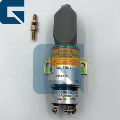 China 3864274 24V Fuel Shutdown Solenoid Valve 3684274 for sale