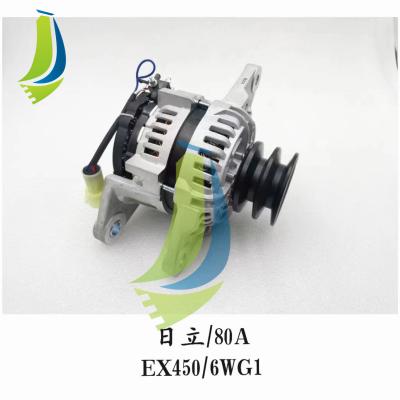 China Diesel Spare Parts Alterator 6WG1 Engine For EX450 Excavator for sale