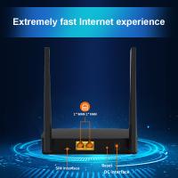 China Indoor 4G CPE LTE Router 300mbps Wireless Wifi 4G Router With SIM Card Slot for sale