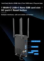 China ESim Card 3G 4G LTE WiFi Router 4G Hotspot Router With Free 10GB Data for sale